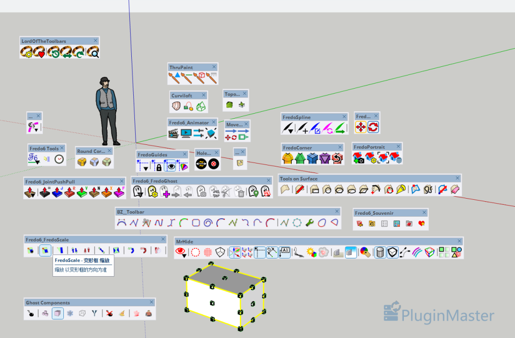 NEW!-2025年6月3日更新-Fredo6工具合集绿色永久版for SketchUp2025-SketchUp插件大师