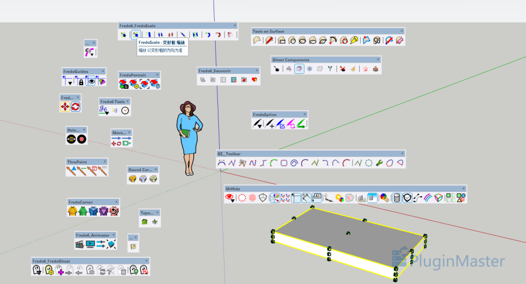 NEW!-2025年6月3日更新-Fredo6工具合集绿色永久版for SketchUp2025-SketchUp插件大师