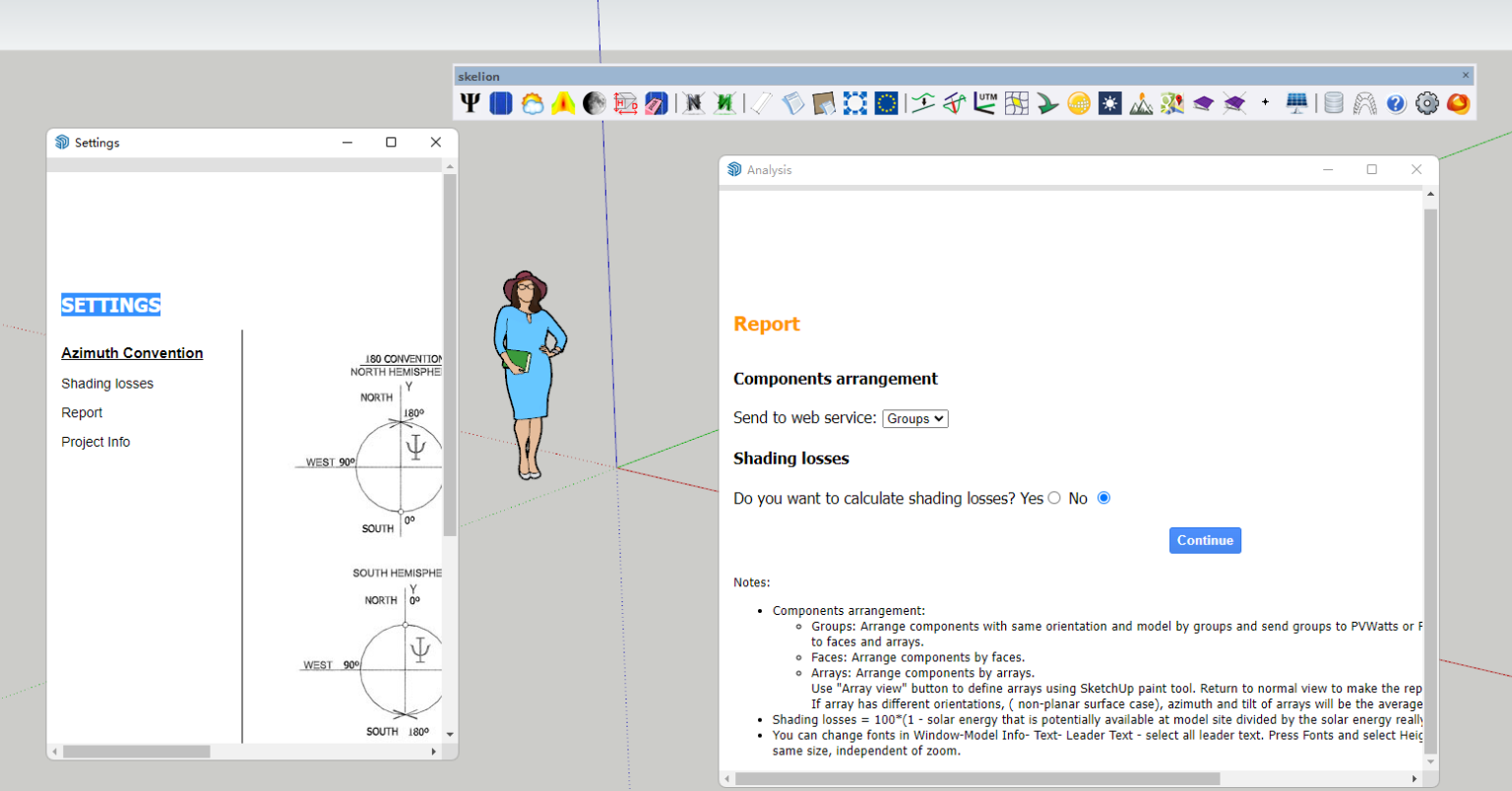 Skelion V5.4.9太阳能屋顶设计工具-SketchUp插件大师