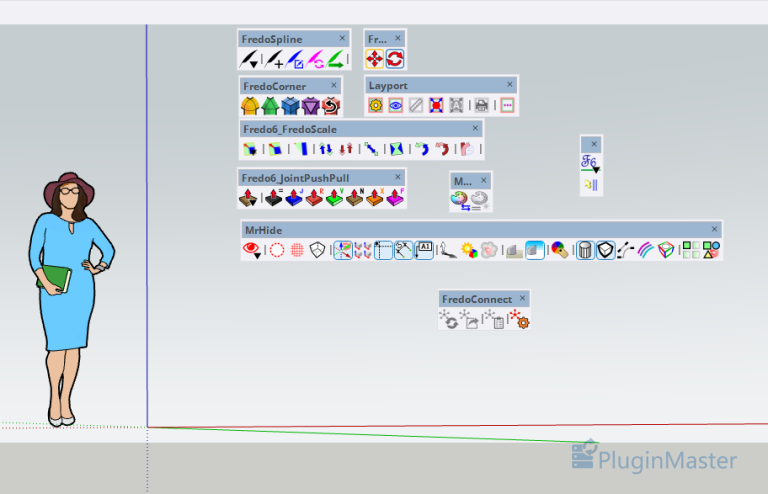 NEW!-2025年6月3日更新-Fredo6工具合集绿色永久版for SketchUp2025-SketchUp插件大师