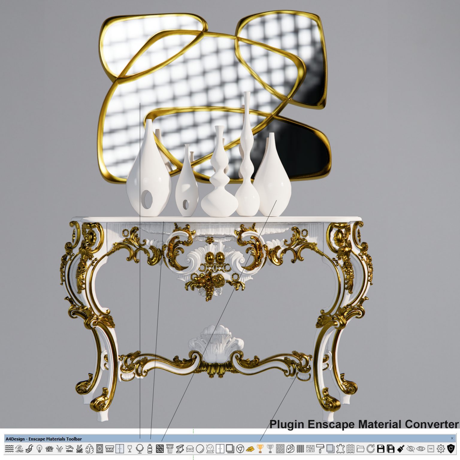 Enscape Material Converter专业中文版 for SketchUp2025-SketchUp插件大师