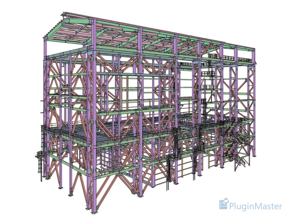 NEW!最新的钢结构设计解决方案-DECAsteel™ for SketchUp2025最新版发布-SketchUp插件下载SketchUp插件大师